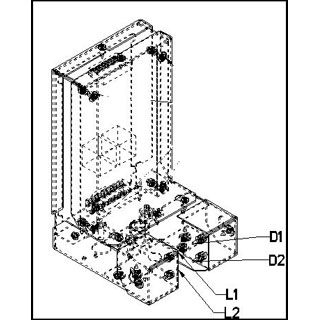 ETS BOX ASSEMBLY FOR 400A CAB - Adams Elevator Spare Parts