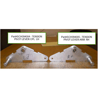 Tension Pivot Lever Arm, LH - Adams Elevator Spare Parts